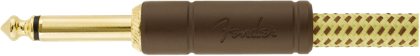 Fender Deluxe Series Instrument Cable, Straight/Straight, 10', Tweed ...