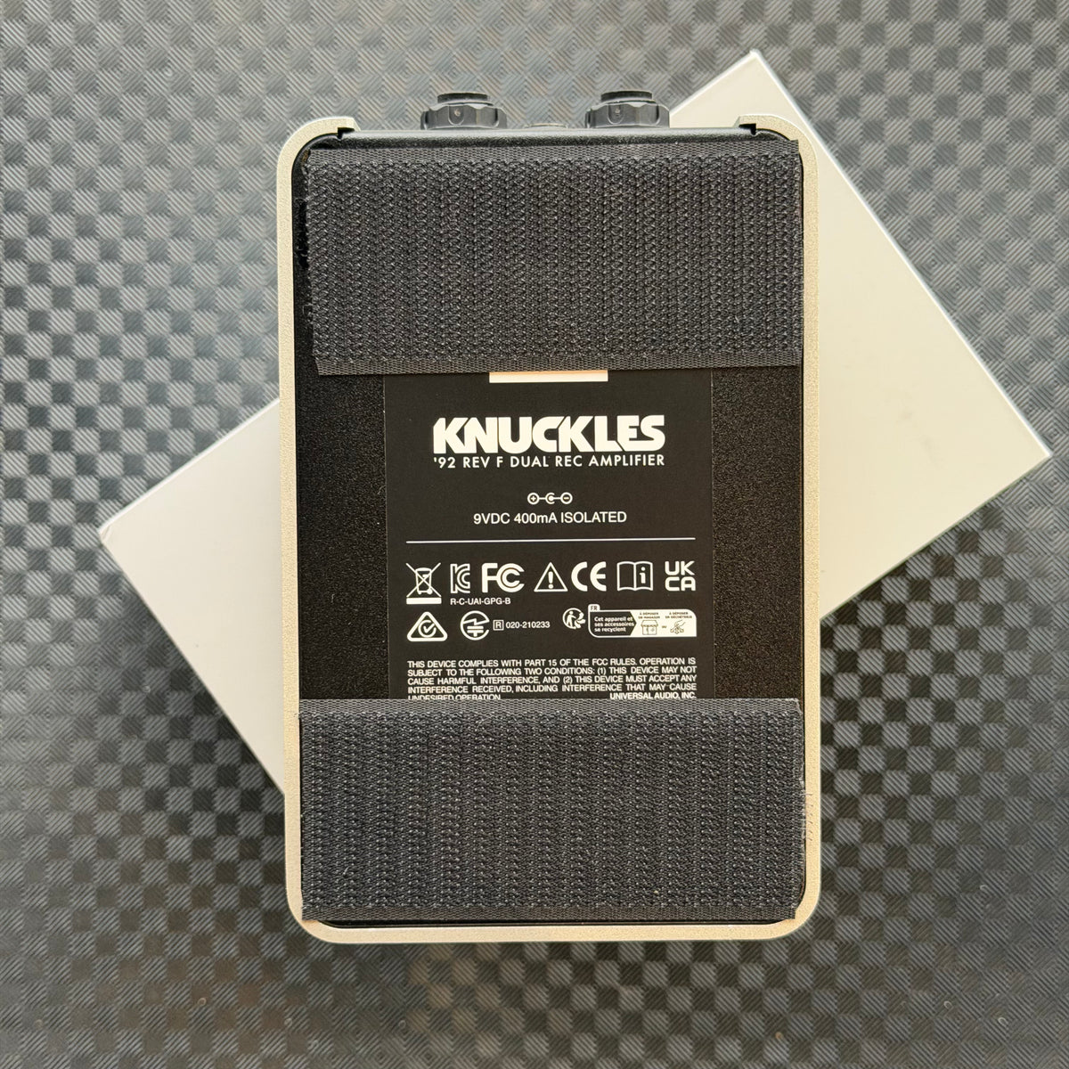 Universal Audio Knuckles '92 Rev F Dual Rec Amplifier – Oxbow Audio Lab