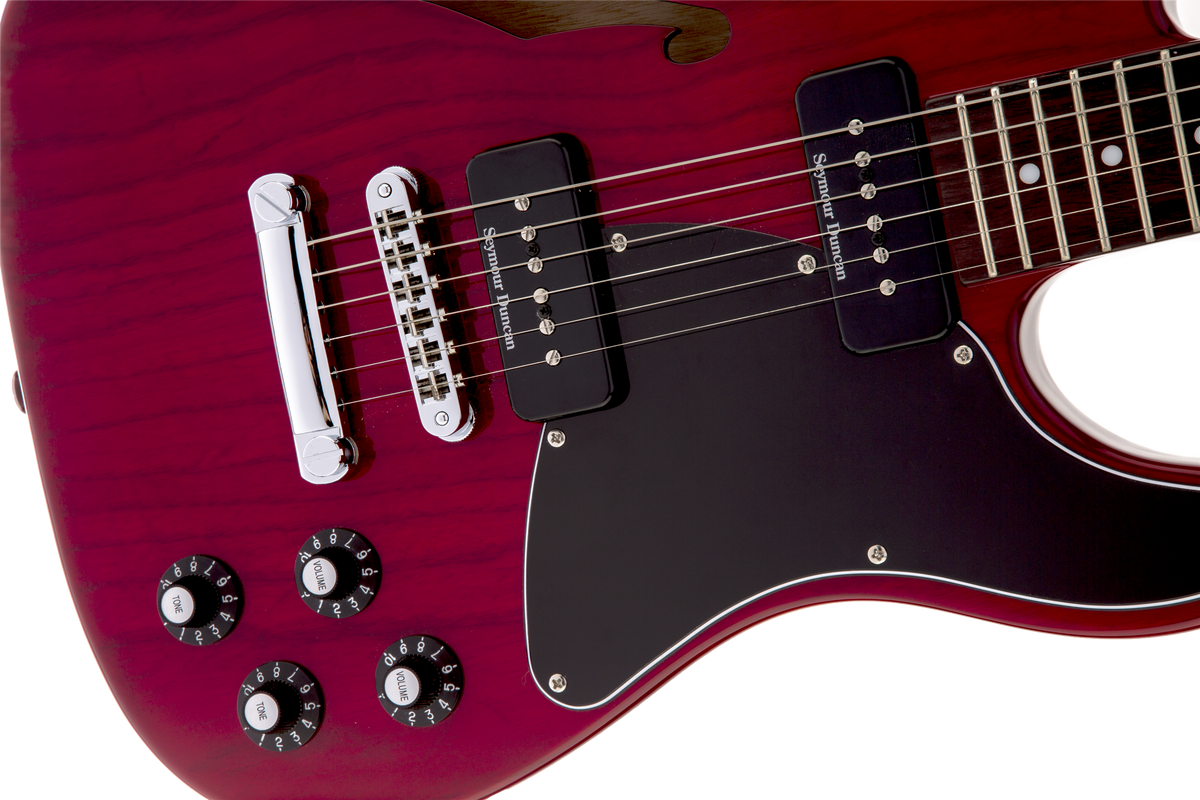 Fender Jim Adkins JA-90 Telecaster Thinline, Laurel Fingerboard, Crims ...