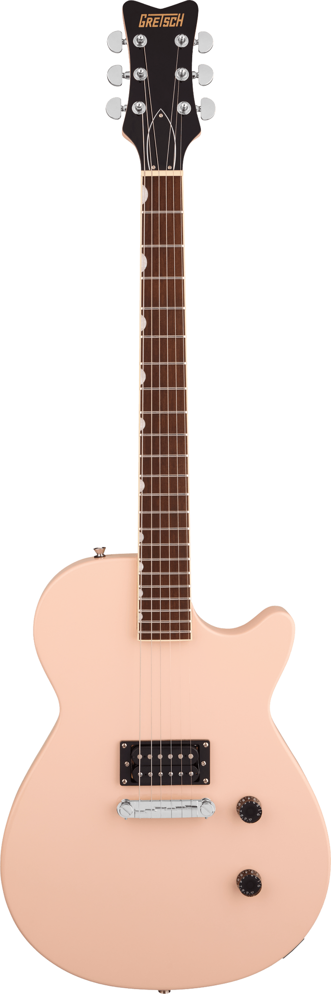 Gretsch Streamliner Jet Club 1 Pickup, Laurel Fingerboard, Shell Pink ...