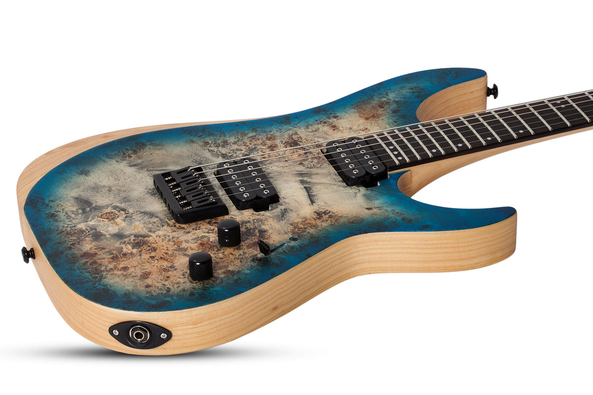 Schecter Reaper-6 Electric Guitar - Satin Sky Burst – Oxbow Audio Lab