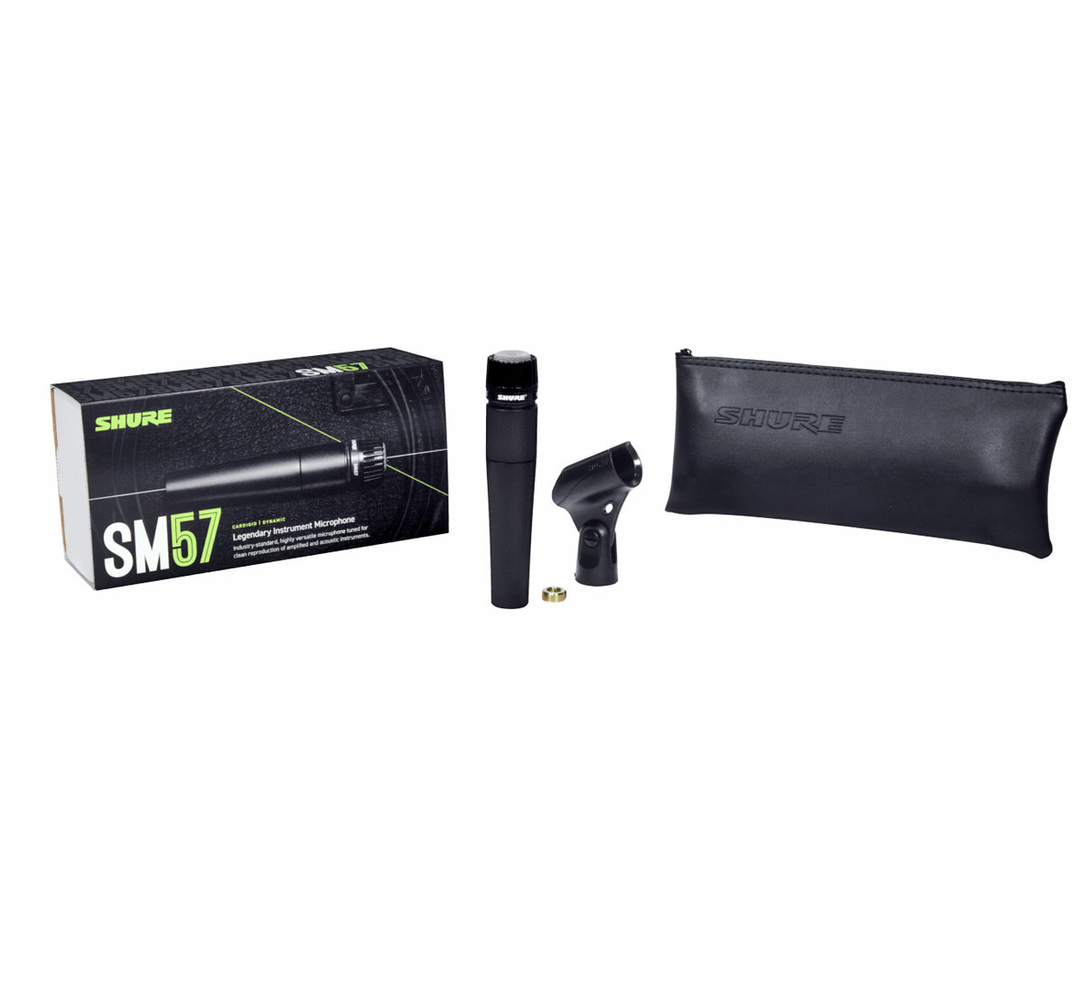 SHURE SM57 Dynamic Instrument Microphone – Oxbow Audio Lab